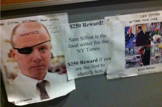 Sam Sifton, un critico gastronomico in carriera al NY Times