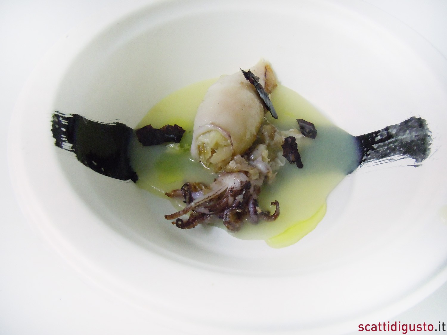 Le ricette dello chef. Calamaretto con baccalà per le feste