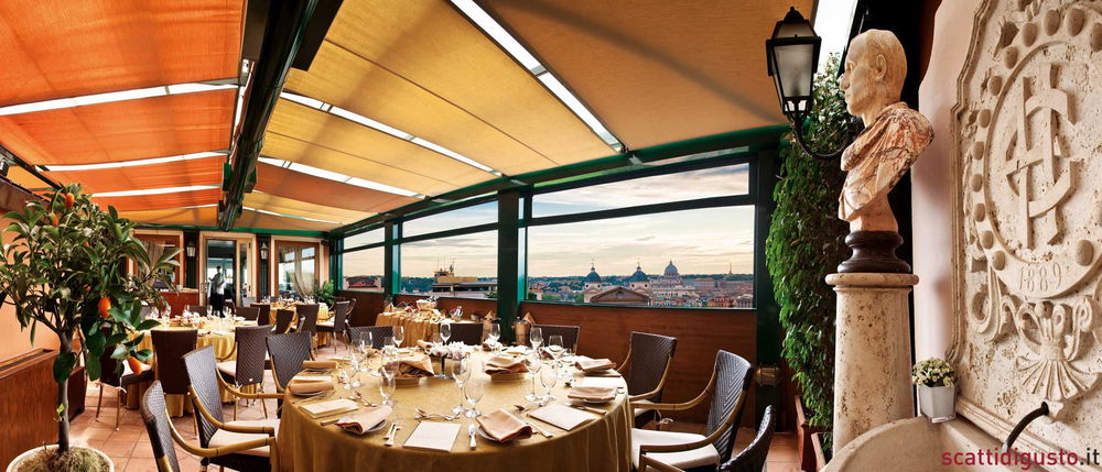 Roma. La Terrazza dell'Eden è motivo di gioia per occhi e palato