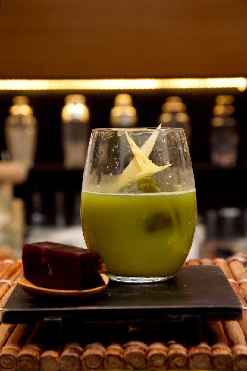 The Rising Sun, cocktail giapponese con tè matcha