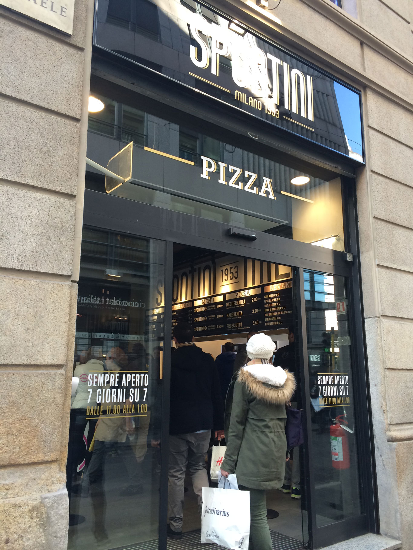 Milano. La ricetta della pizza che funziona si chiama Spontini