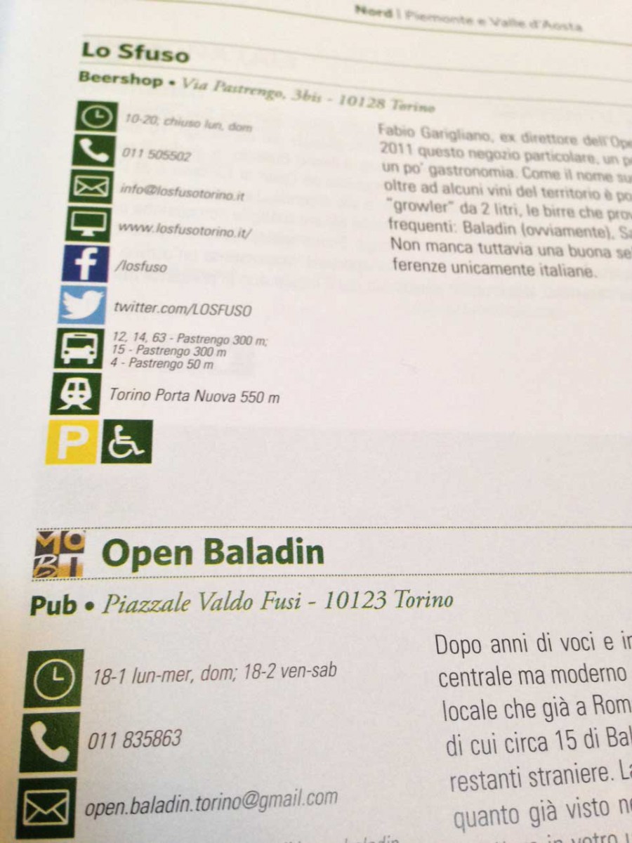È tempo di guide e vi serve la guida ai migliori locali birrari