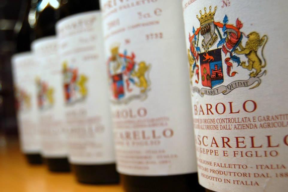 Il barolo vince la classifica dei 50 migliori vini d'Italia 2015