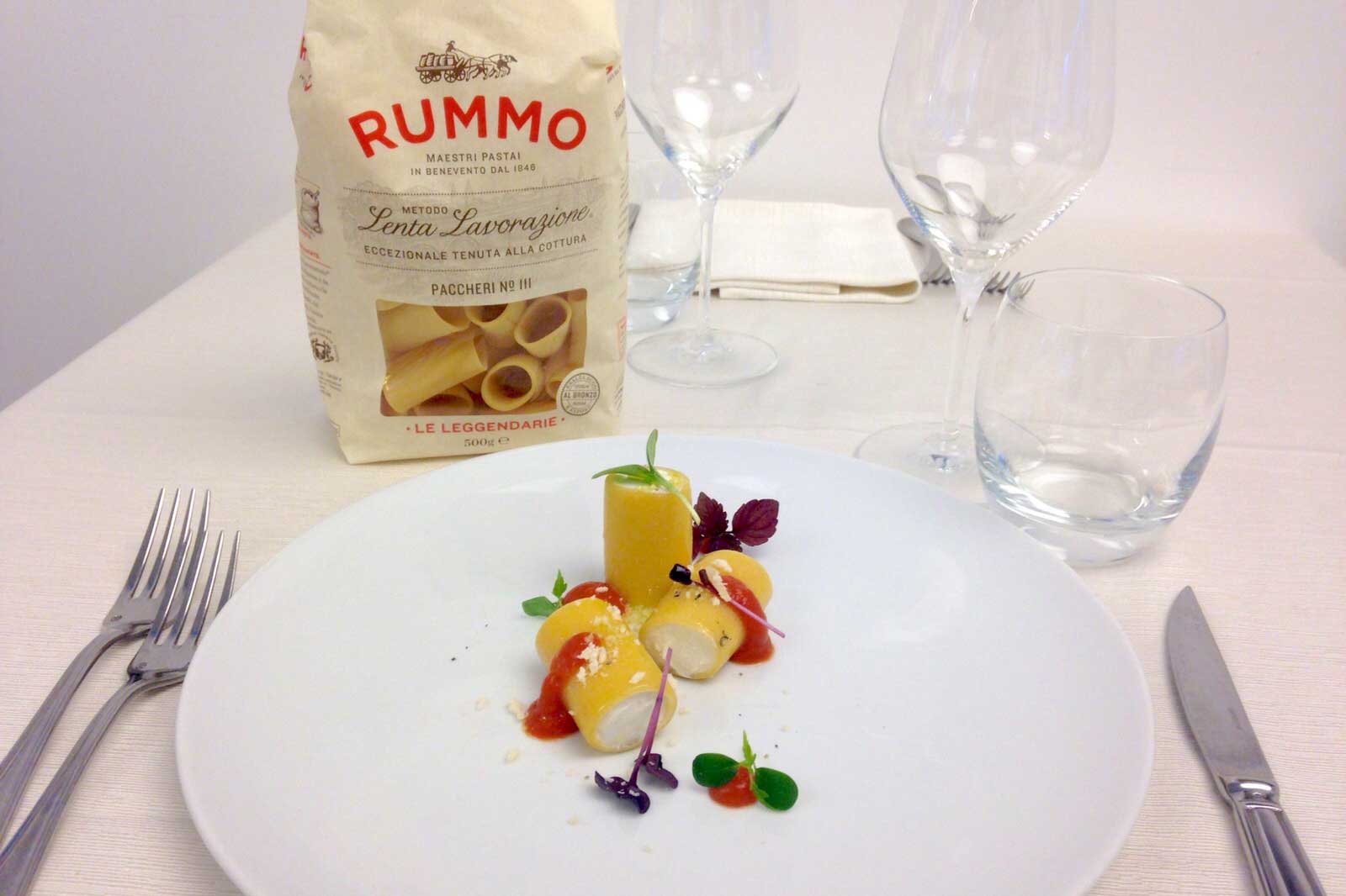 #SaveRummo. La ricetta dei paccheri con la ricotta di bufala