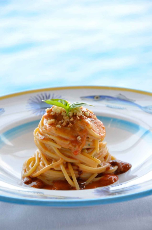 Il Riccio, ristorante di mare a Capri che vi tenta con spaghetti, crudi ...