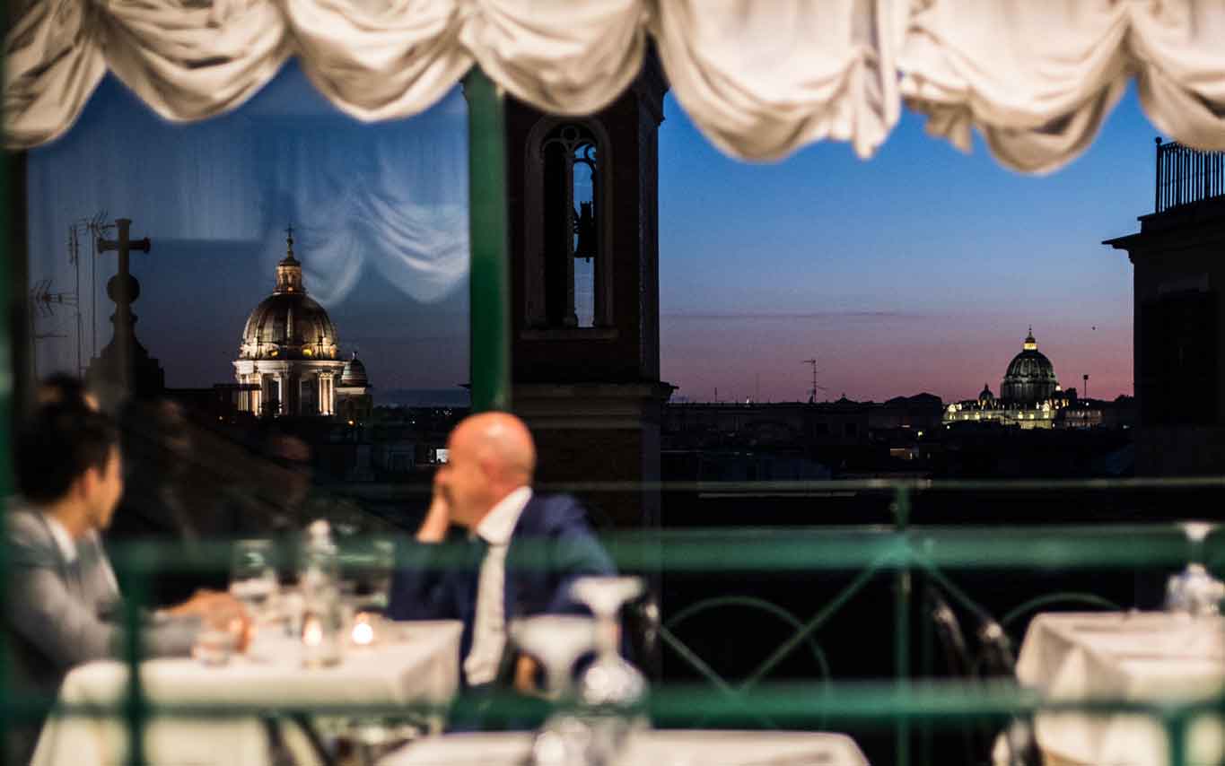 Roma. Novità al ristorante Terrazza Ciampini: arrivano pizza e cocktail bar