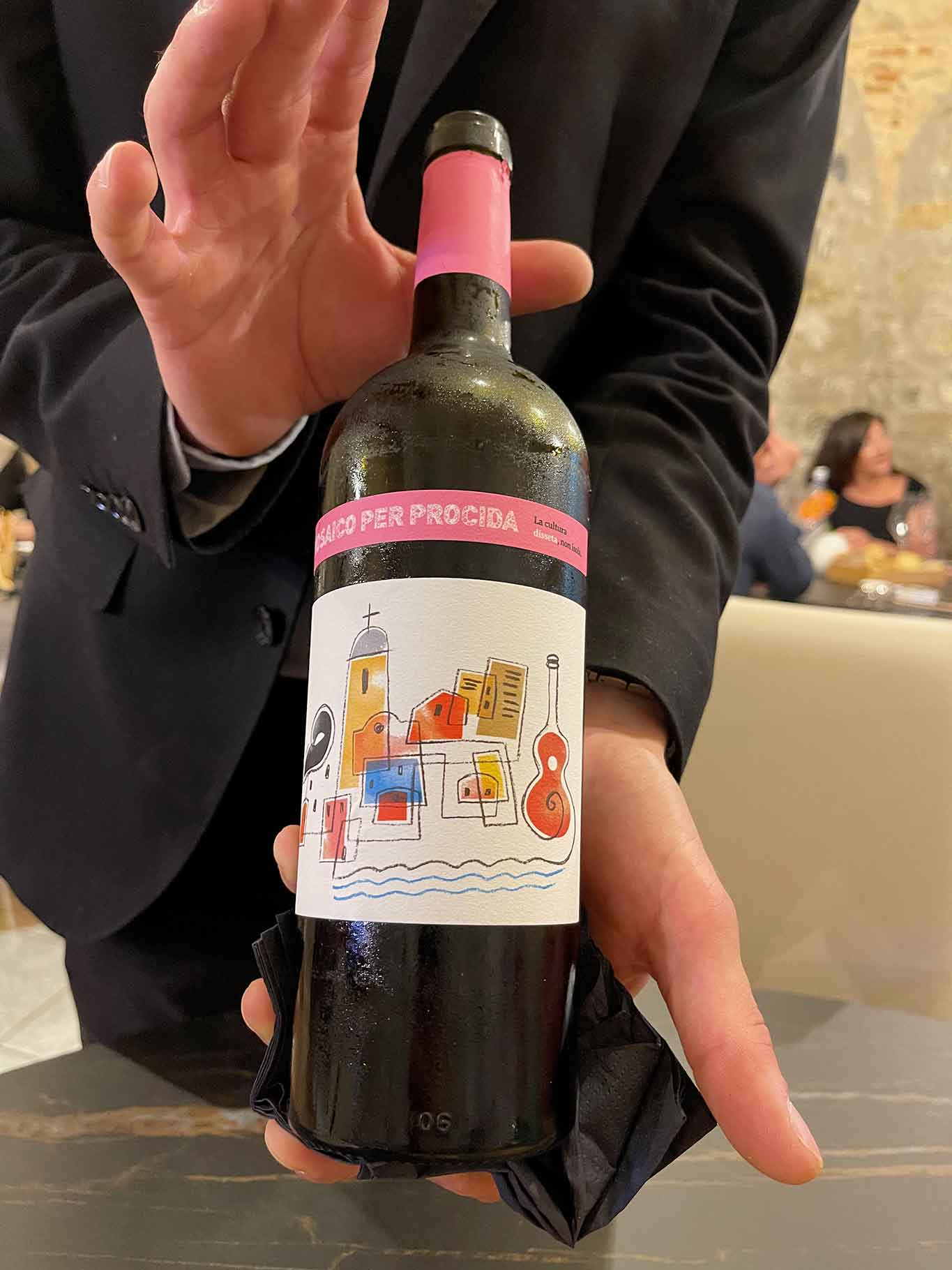 Mosaico per Procida, il vino che incontra il Cilento e Pompei