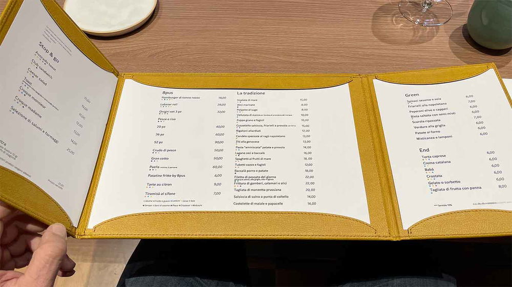 Luminist di Giuseppe Iannotti, bistrot a Napoli centro: menu e prezzi