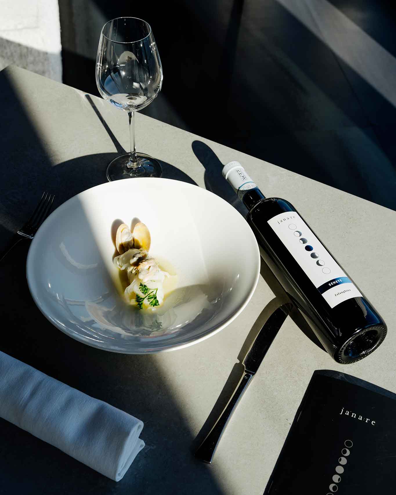 Stregati dai vini Janare abbinati ai piatti di pesce di Lino Scarallo