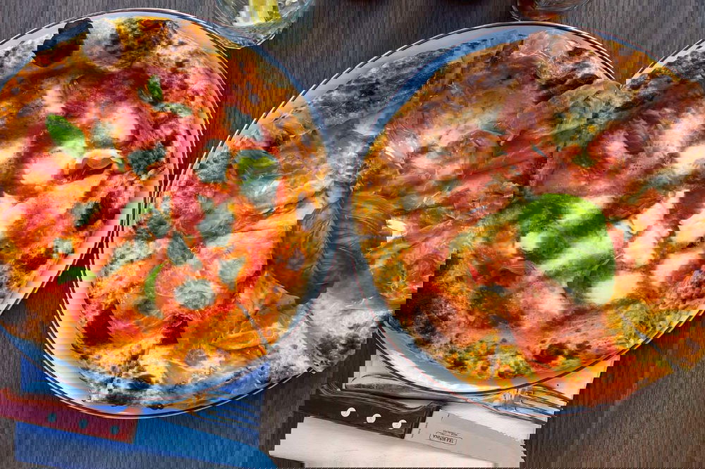 Mani in Pasta a Milano: l'impasto della pizza è con il poolish