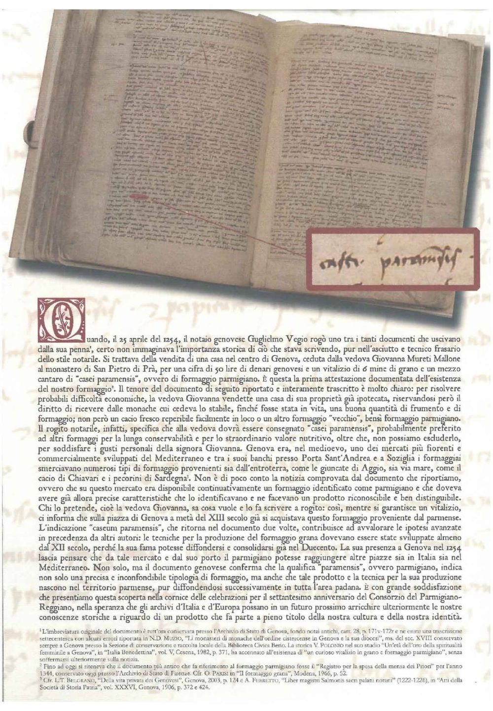 Il Parmigiano Reggiano attacca Alberto Grandi: non è americano