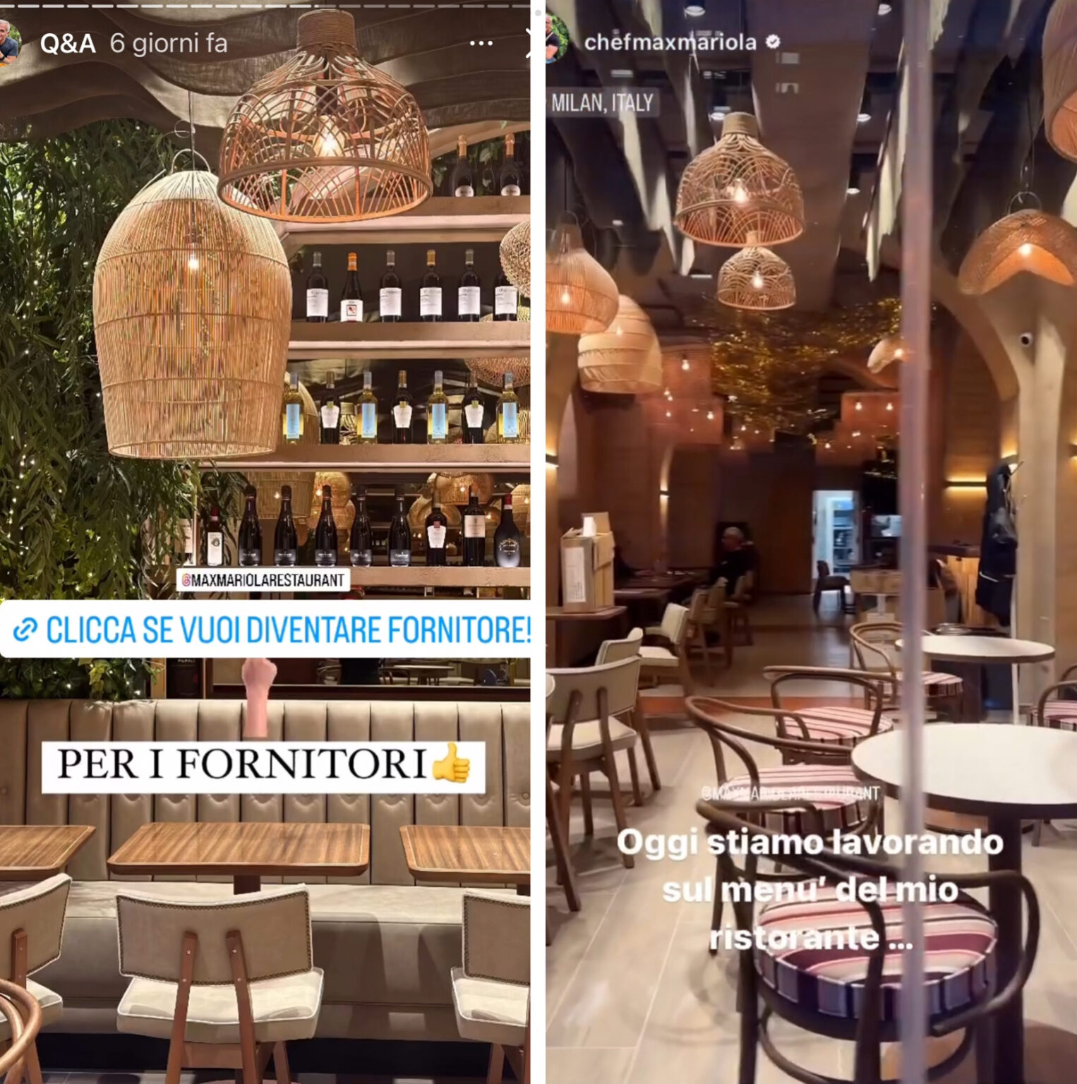 Max Mariola: tutto sul ristorante di Milano che apre domani in Brera