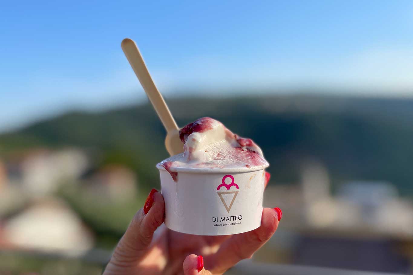 Gelateria Di Matteo: gelato spettacolare con bufala, fico e miele