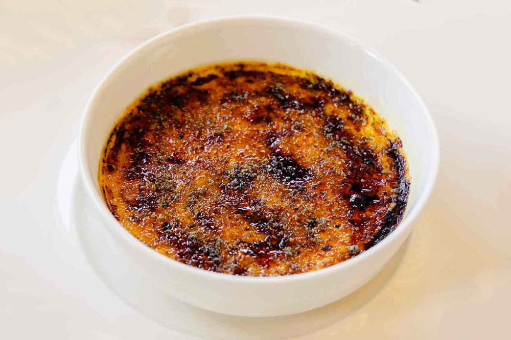 A Terrazza Palestro a Milano per l'insolita crème brûlée di Mocellin