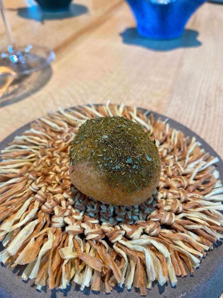 Venissa, ristorante stellato a Venezia che vi serve il granchio blu